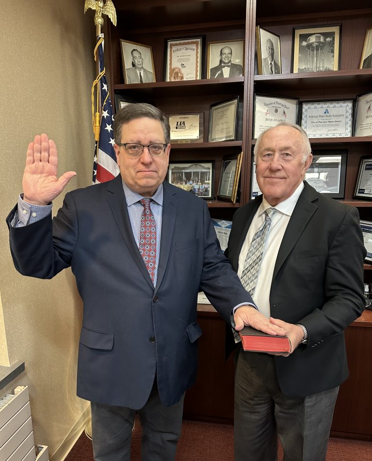 Andrew Bader is Sworn in for New Term as Plainview Water District ...